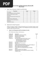 NSU SBE 143 & Onwards All Major Course Map | PDF