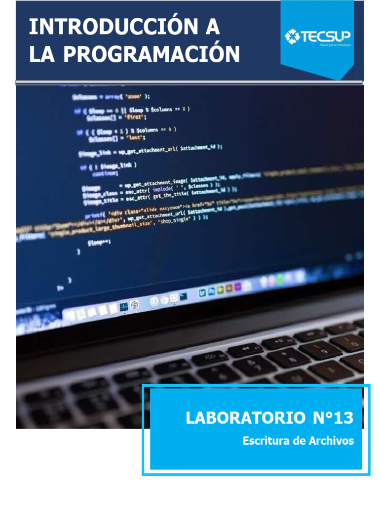 Laboratorio13 Escritura de Archivos | PDF | Archivo de computadora ...