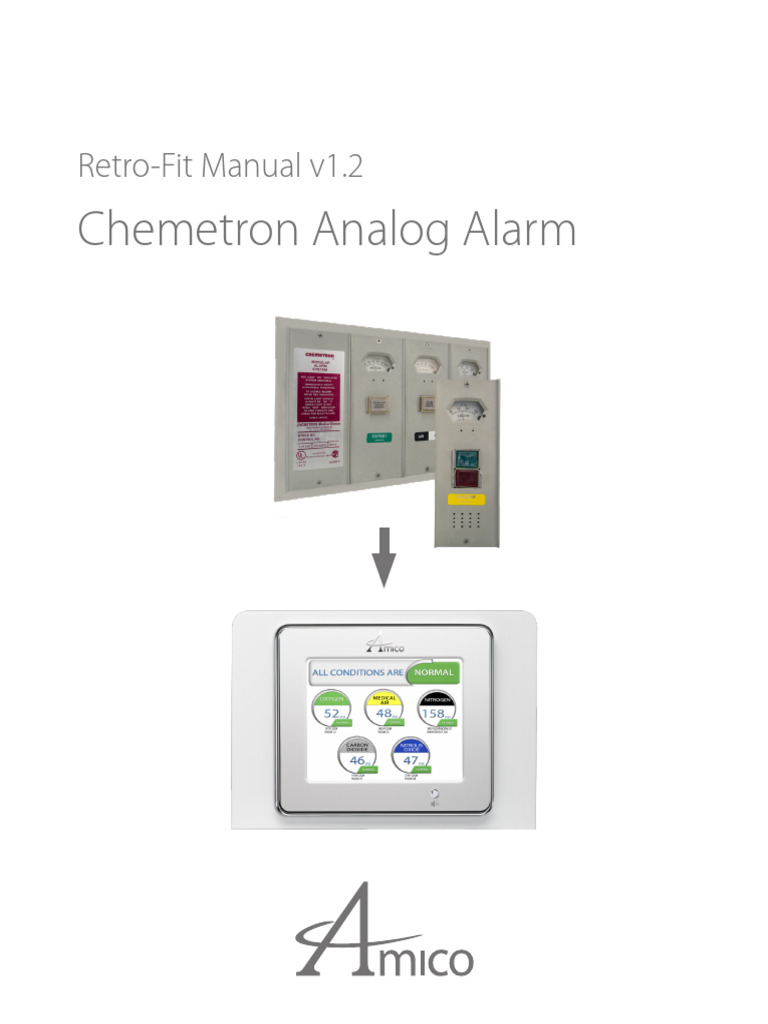 Amico Acp Retro Fit Alert 3 Chemetron Analog Alarm Manual | PDF ...