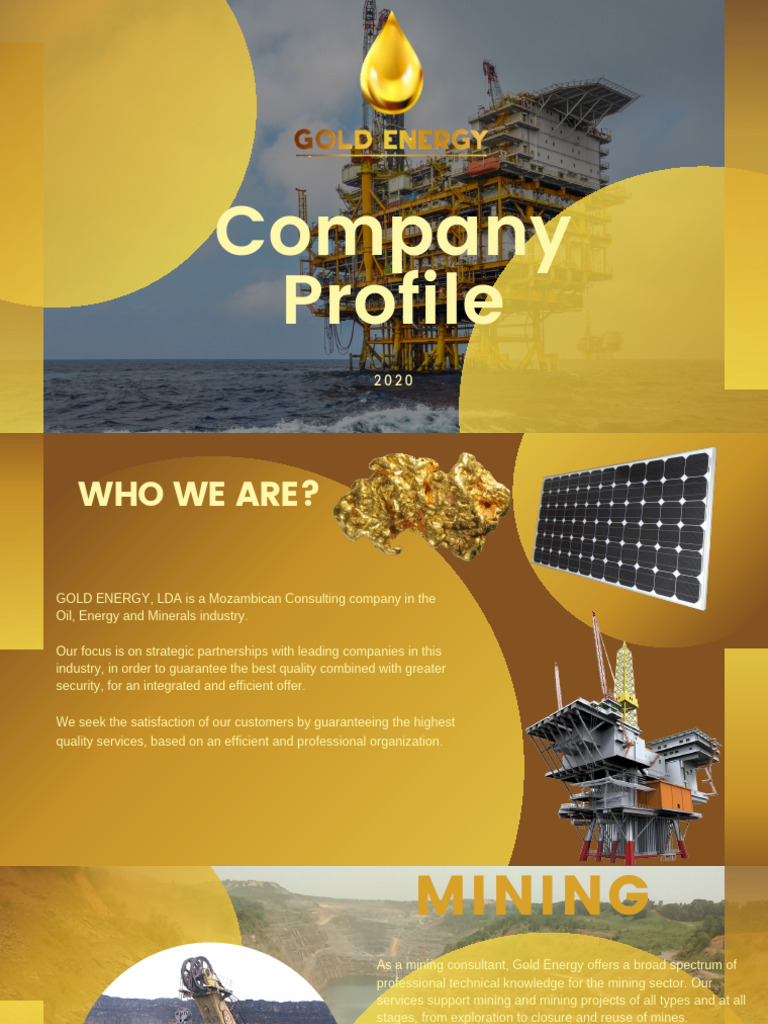 Gold Energy: Mining & Energy Consulting | PDF | Mining | Renewable Energy