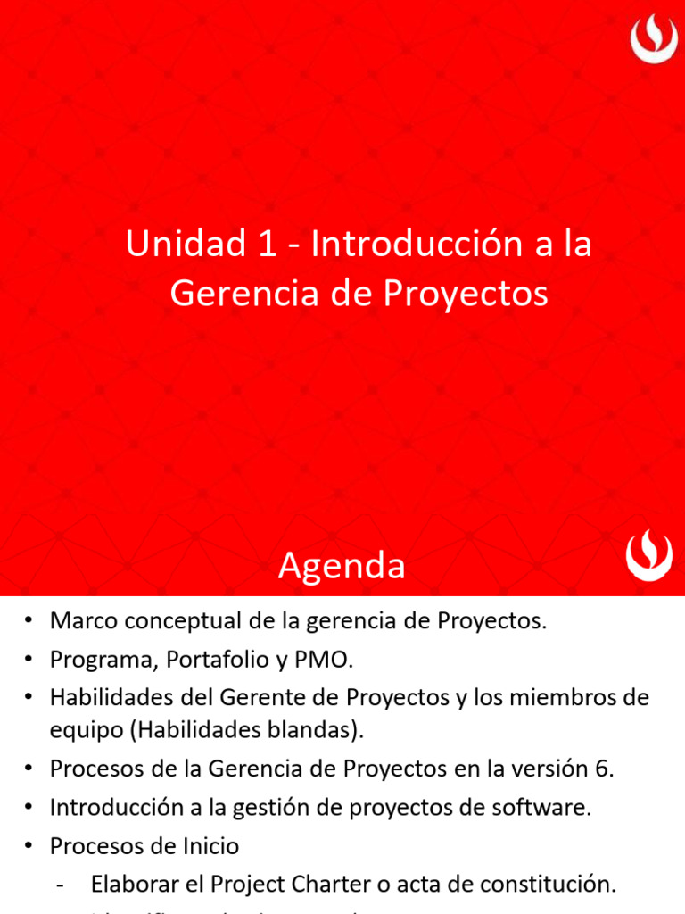 Introducción Gerencia de Proyectos de Software | PDF | Gestión de ...