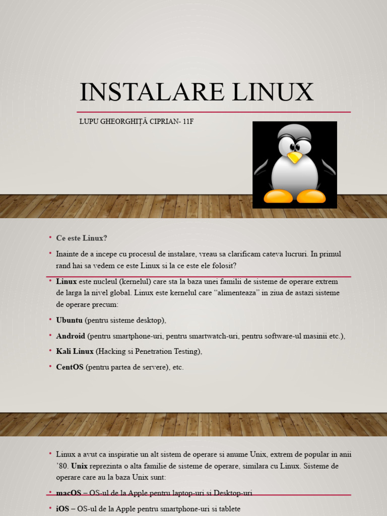 Instalare Linux | PDF
