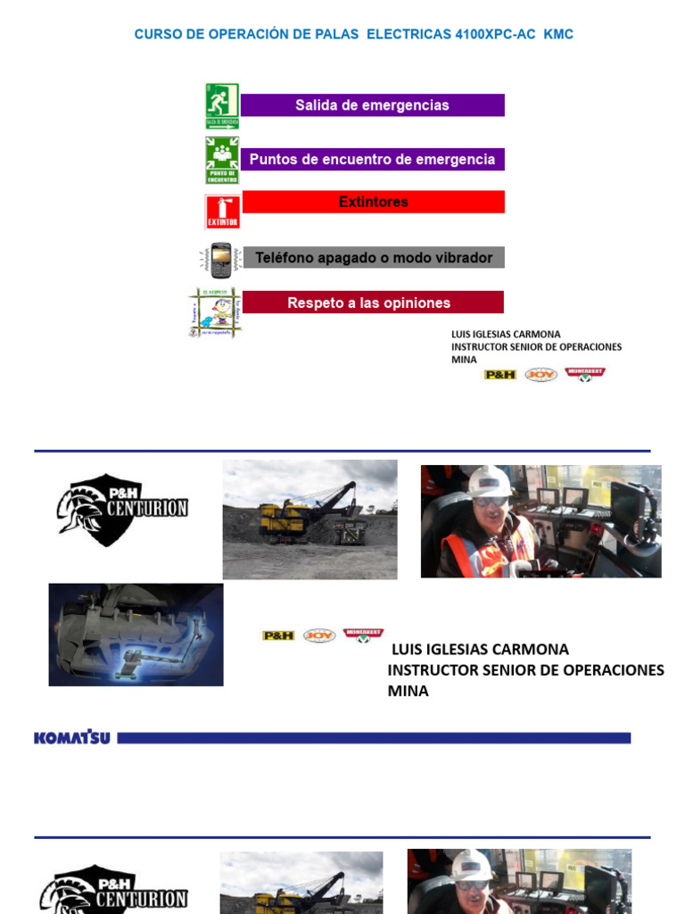 Presentacion de Pala 4100XPC-AC para Cursos Con FormatoMineras 2022 ...