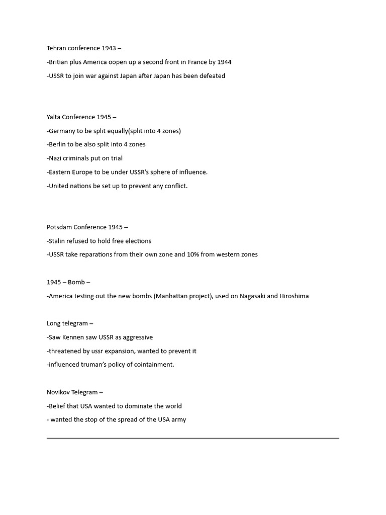 Tehran Conference 1943 | PDF