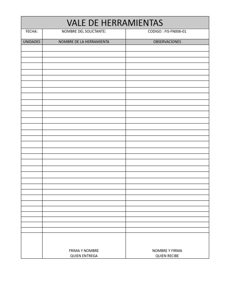 Fis-Fn006 Vale de Herramientas | PDF | Derecho