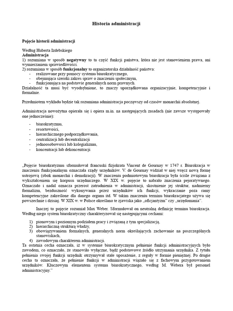 EGZ Historia Administracji EDIT | PDF