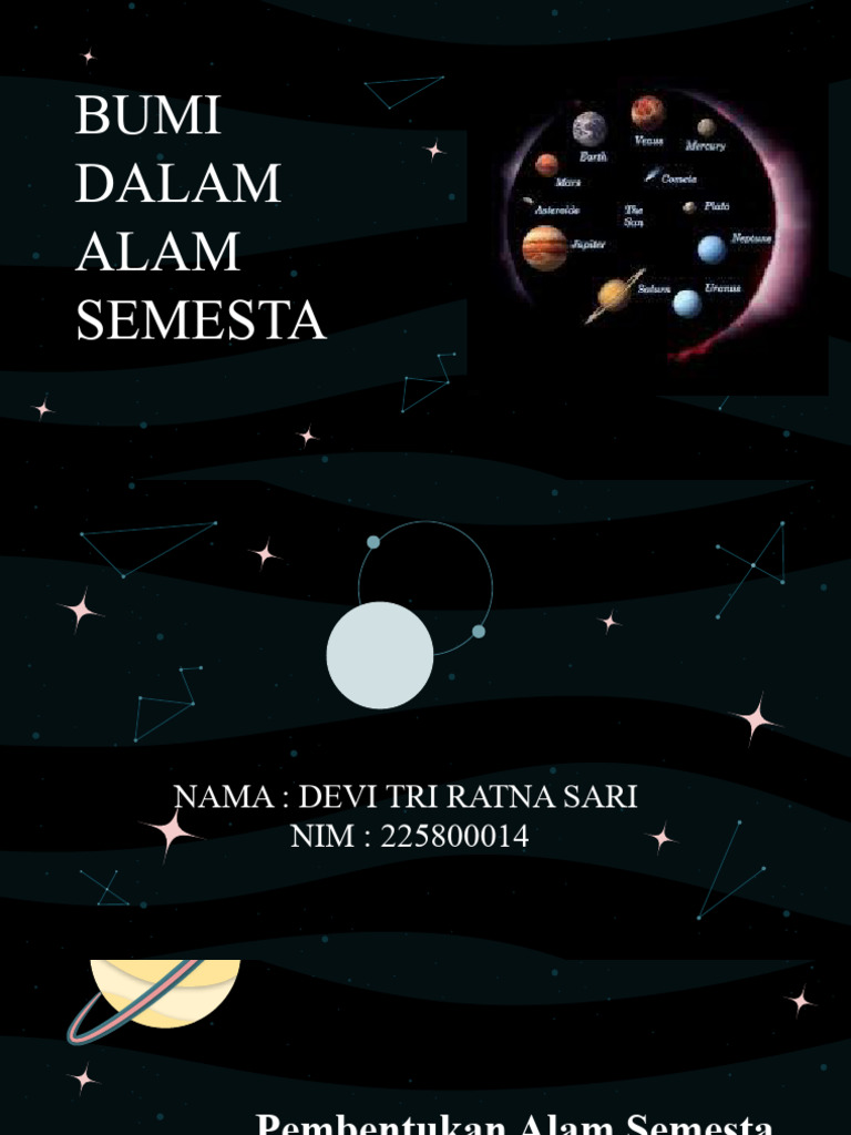 Bumi Dalam Alam Semesta | PDF