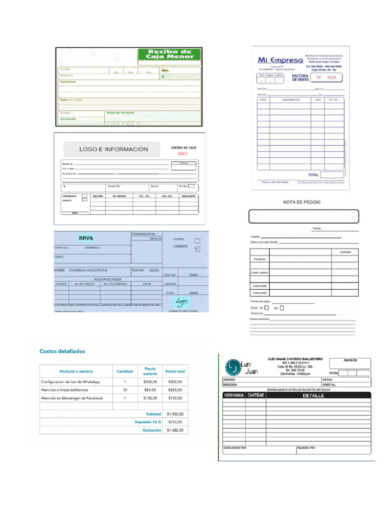 Documentos Contables | PDF