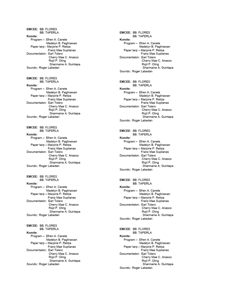 EMCEE | PDF | Language Arts & Discipline | Art EMCEE | PDF | Language Arts & Discipline | Art