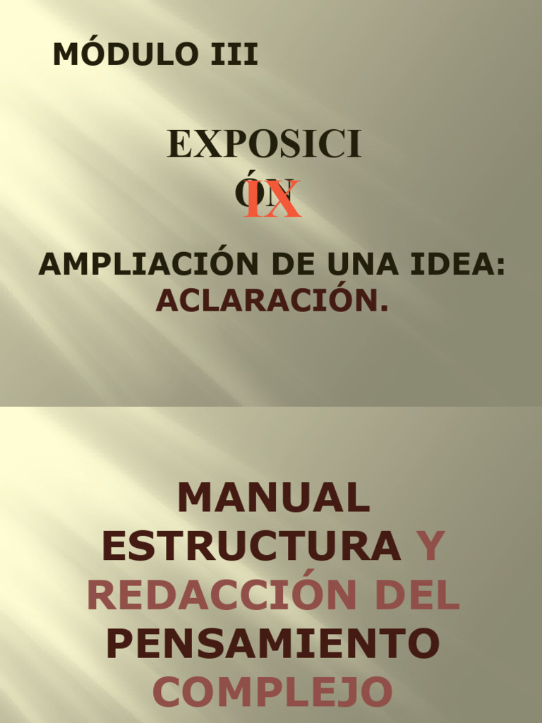 ACLARACIÓN | PDF | Ciencia cognitiva | Comunicación humana