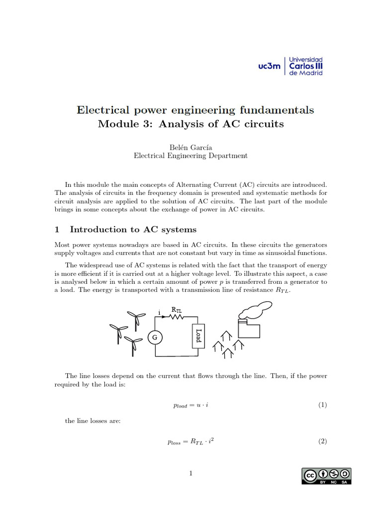 Module3 Notes | PDF | Electrical Impedance | Electric Power