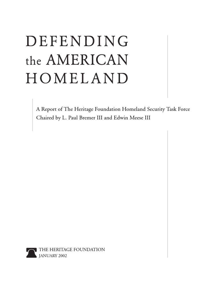 Homeland Security Task Force | PDF