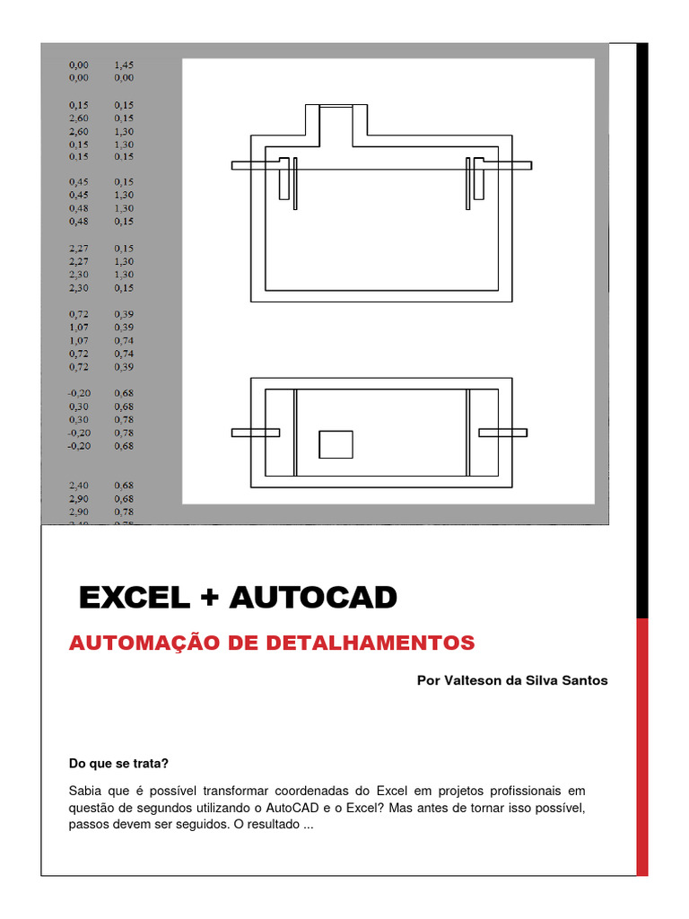 Ebook Excel + AutoCAD | PDF | Microsoft Excel | Auto Cad