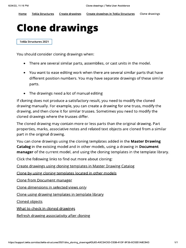 Clone Drawings | PDF