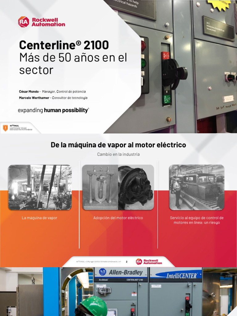 CENTERLINE MCCs Webinar | PDF | Scada | Software