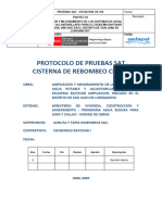 Protocolos de Pruebas Fat y Sat | PDF | Calidad (comercial ...