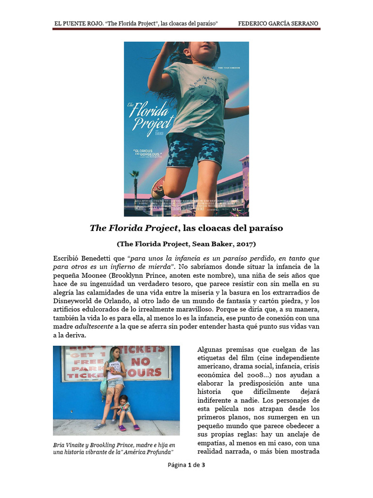 The Florida Project | PDF