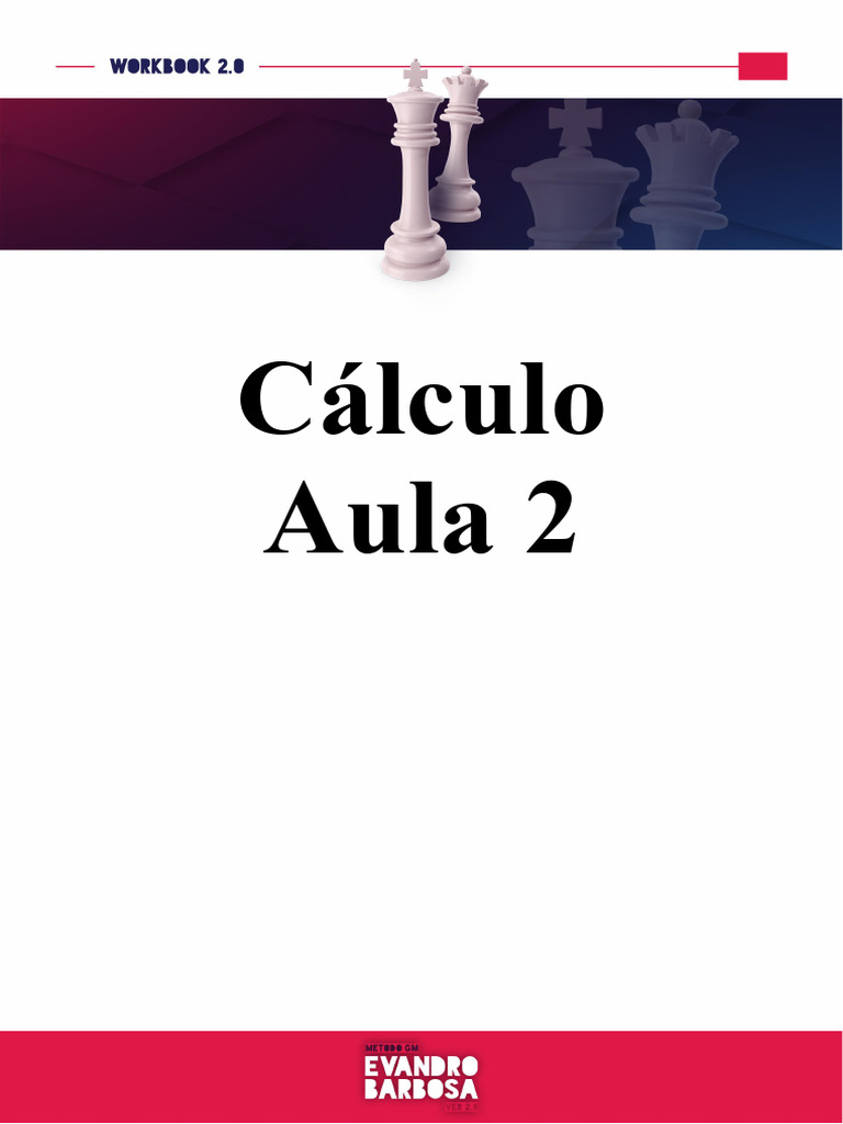 Exercícios Aula 2 - Como Organizar o Cálculo | PDF