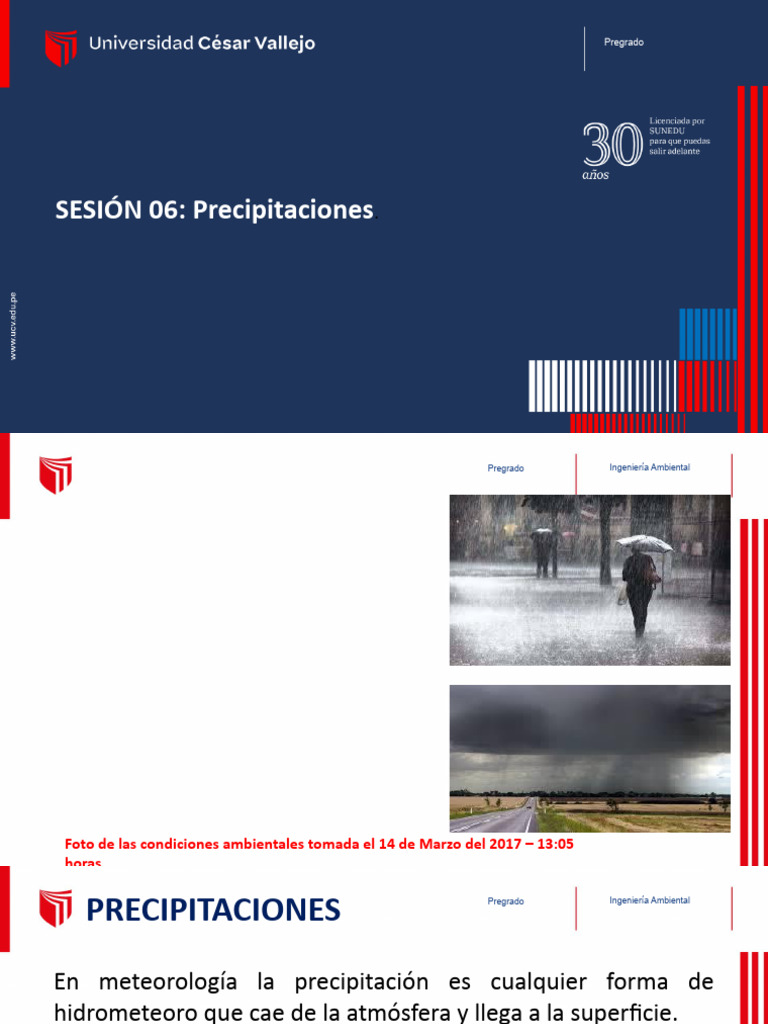 Sesión #6 | PDF | Precipitación | Nube