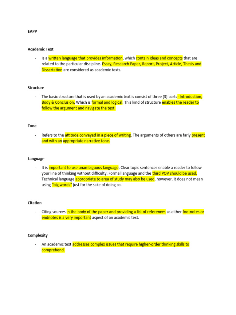 EAPP Q1 Quiz 1 | PDF | Subject (Grammar) | Word