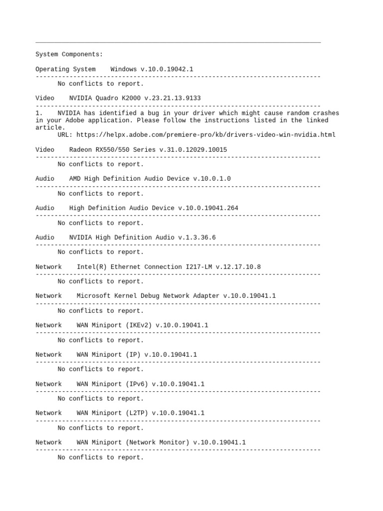 System Compatibility Report | PDF | Graphics Processing Unit | Computing