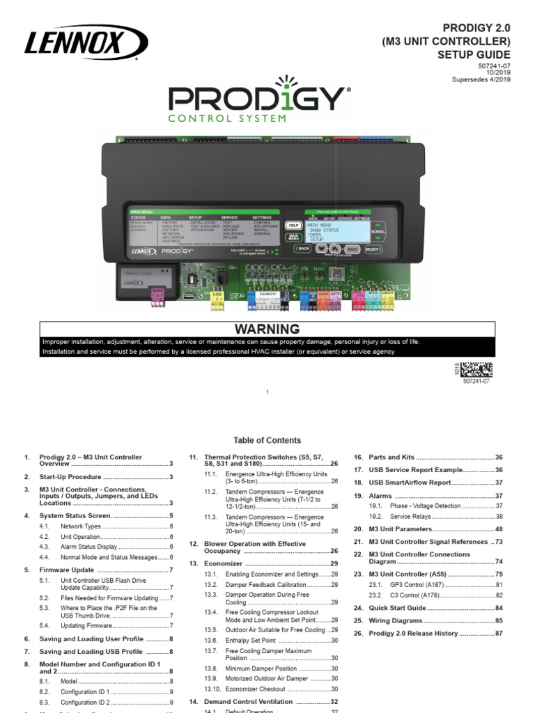 Prodigy M3 Control | PDF | Usb Flash Drive | Electrical Connector