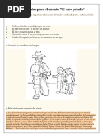 Cuento El pozo secuencia | PDF