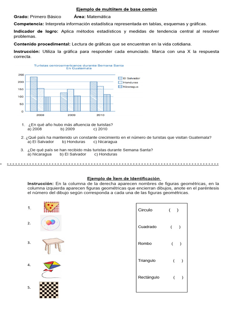 Ejemplo de Multiítem de Base Común | PDF