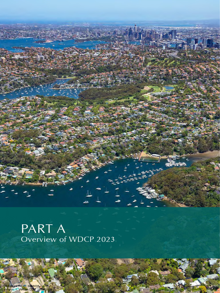 ECM - 6888035 - v1 - FINAL WDCP Part A Overview of Willoughby Development Control Plan 2023 ...