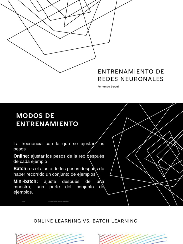 Entrenamiento de Redes Neuronales | Descargar gratis PDF | Red neuronal ...