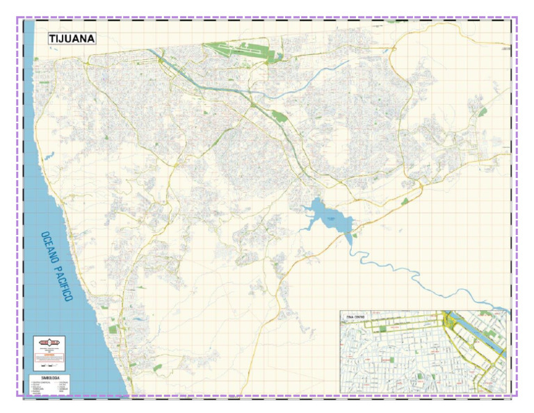 Mapa Tijuana | PDF