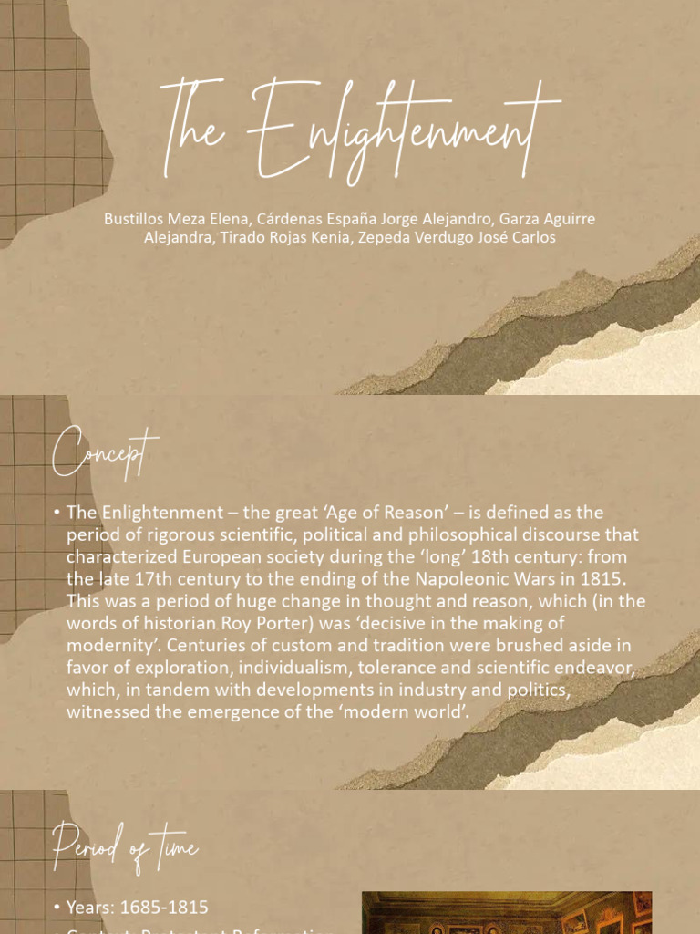The Enlightment | PDF | Age Of Enlightenment | Science