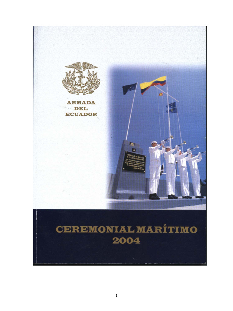 Ceremonial Maritimo 2004 | PDF | Bandera | Comandante