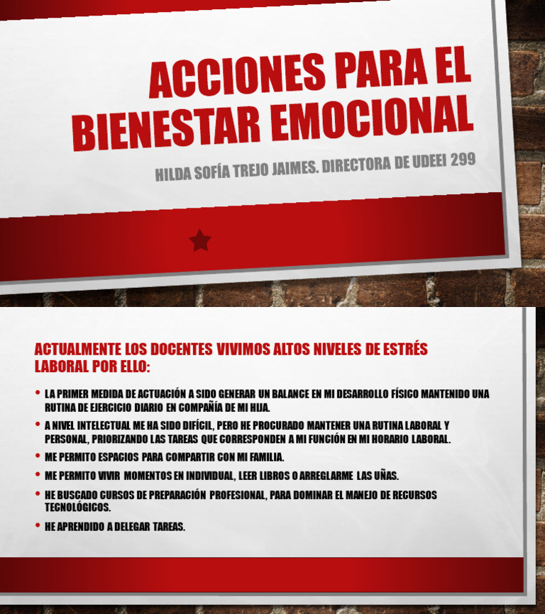 Bienestar Emocional | PDF