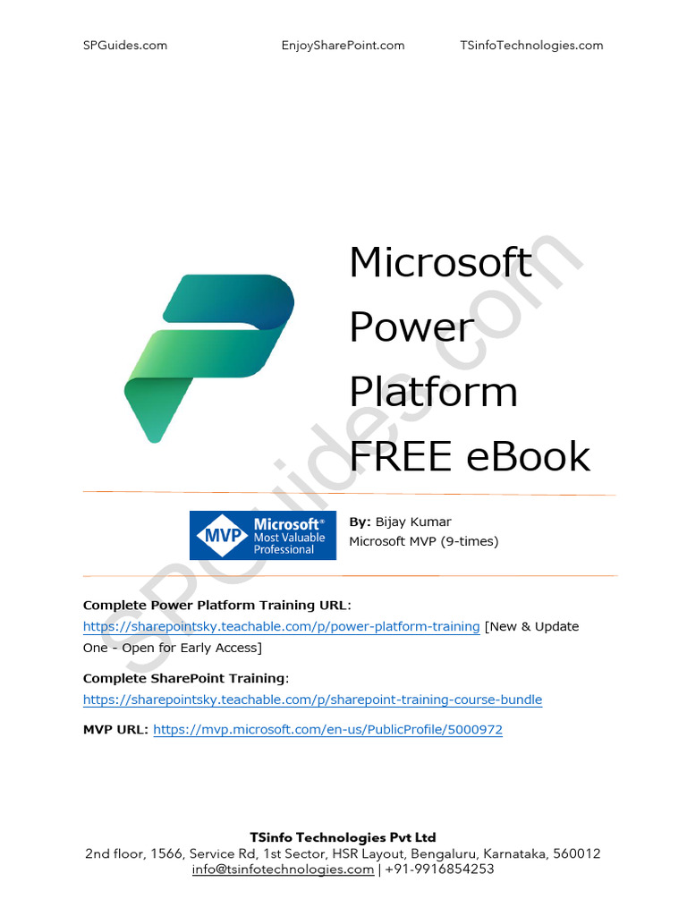 Microsoft Power Platform Overview | PDF | Share Point | Mobile App