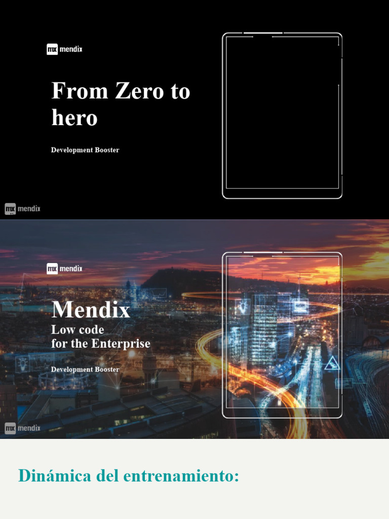 Mendix - Módulo 1 - 1 | PDF
