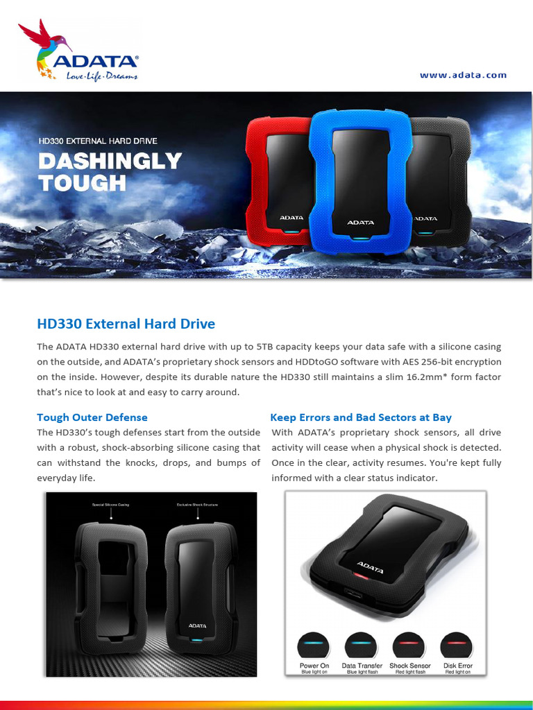 Datasheet-HD330 20190627 | Download Free PDF | Hard Disk Drive | Computer Hardware