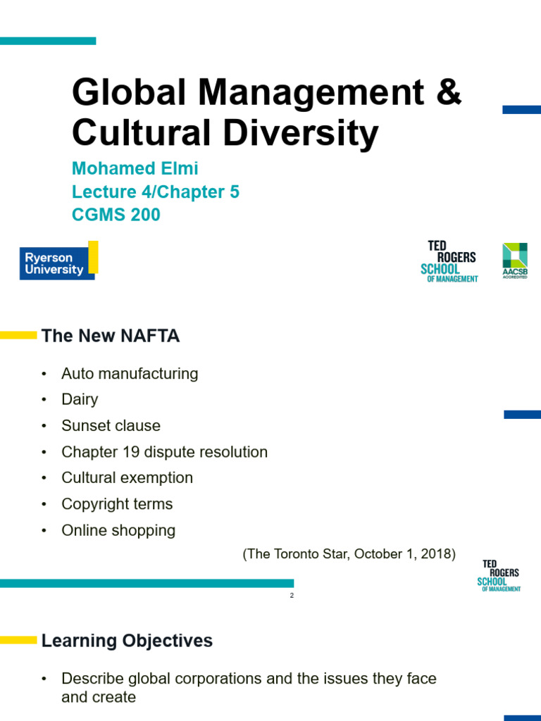 LEC4 Chapt5 GlobalMGMTaa | PDF | Multinational Corporation | Economies