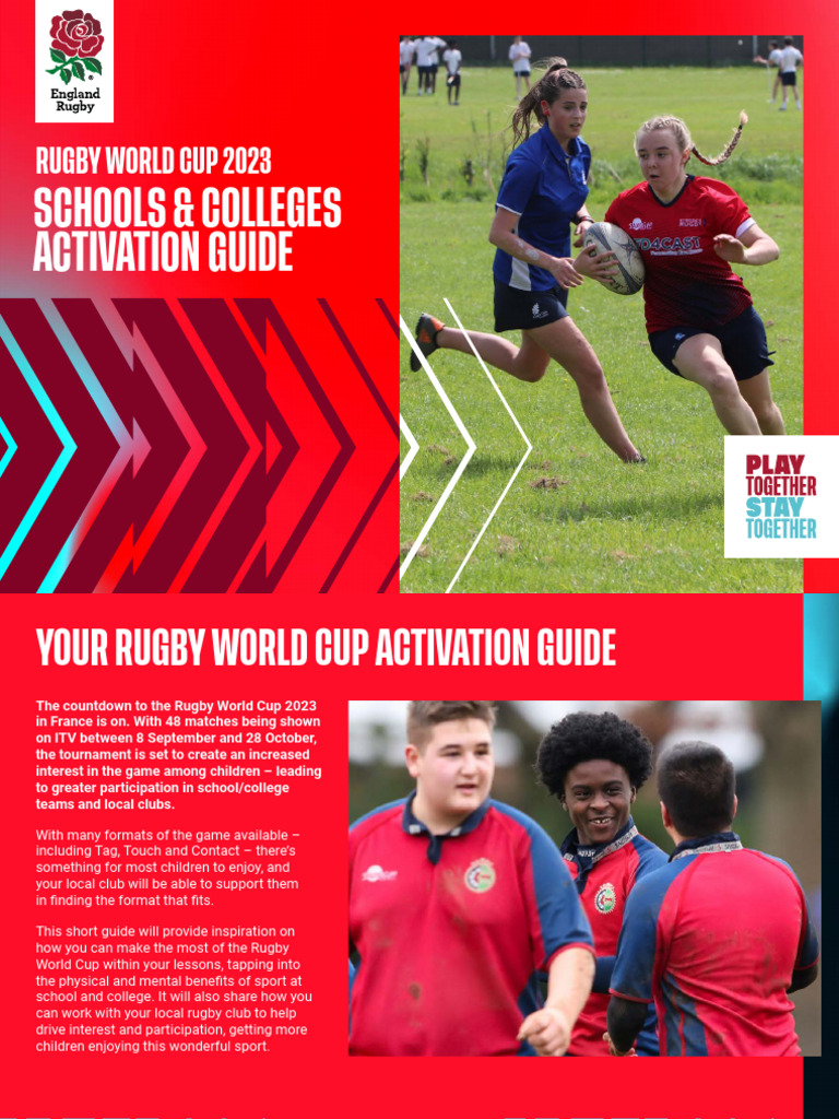 RFU - World Cup Guide - Schools | PDF