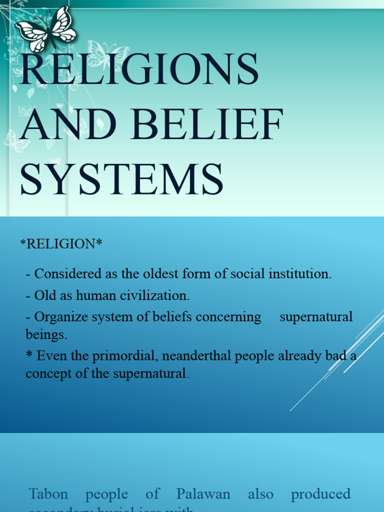 Religions and Belief Systems | PDF