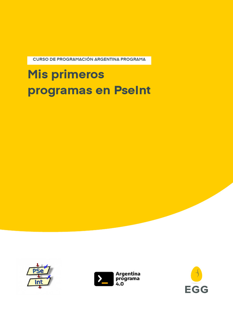 Introduccion A La Programacion | PDF | Algoritmos | Lenguaje de programación