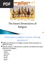Seven Dimensions of Religion Explained | PDF
