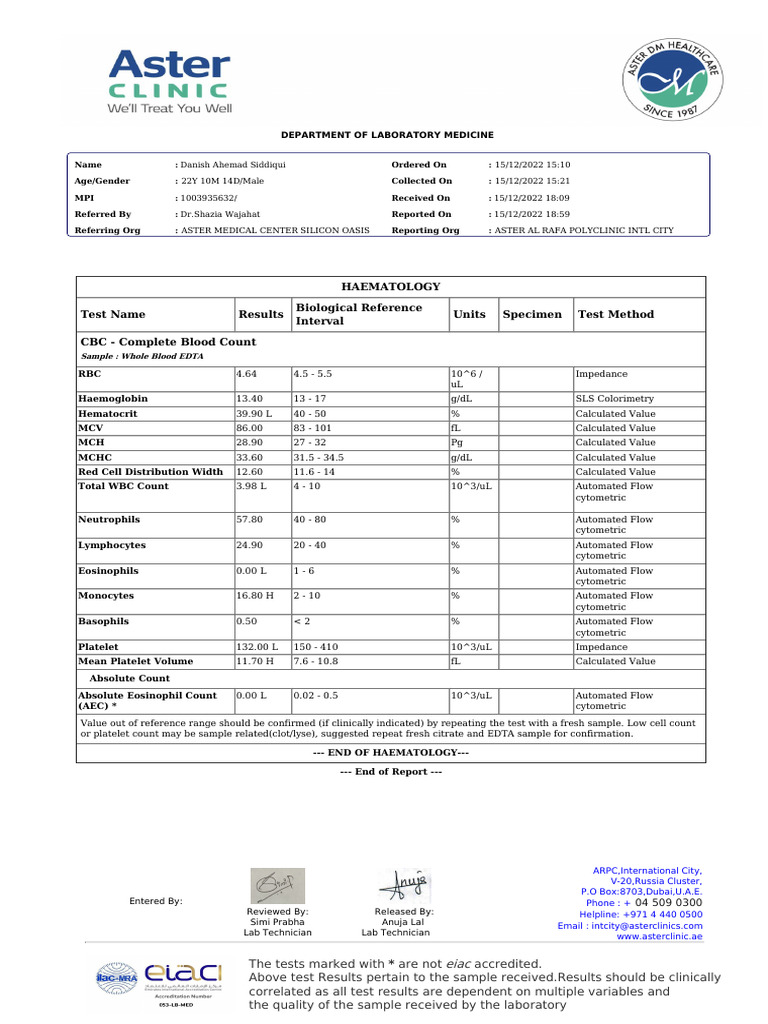 Lab Report 11002949 20221215071852 | PDF | Immunology | Tissue (Biology)