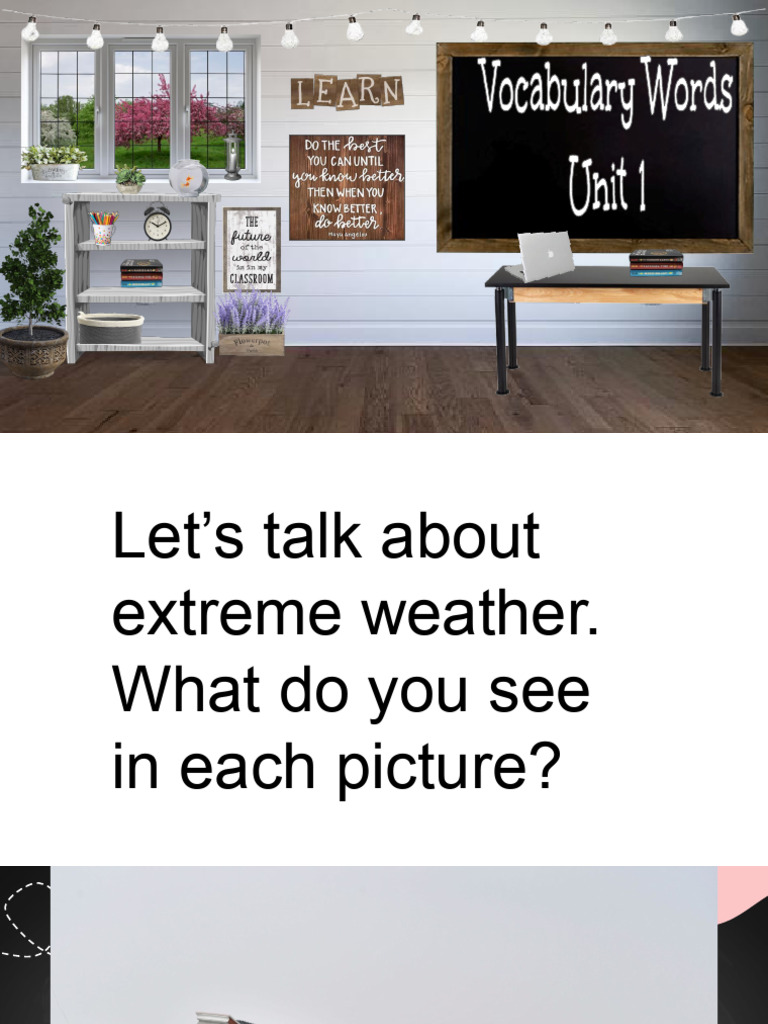 Unit 1 Vocabulary Words | PDF