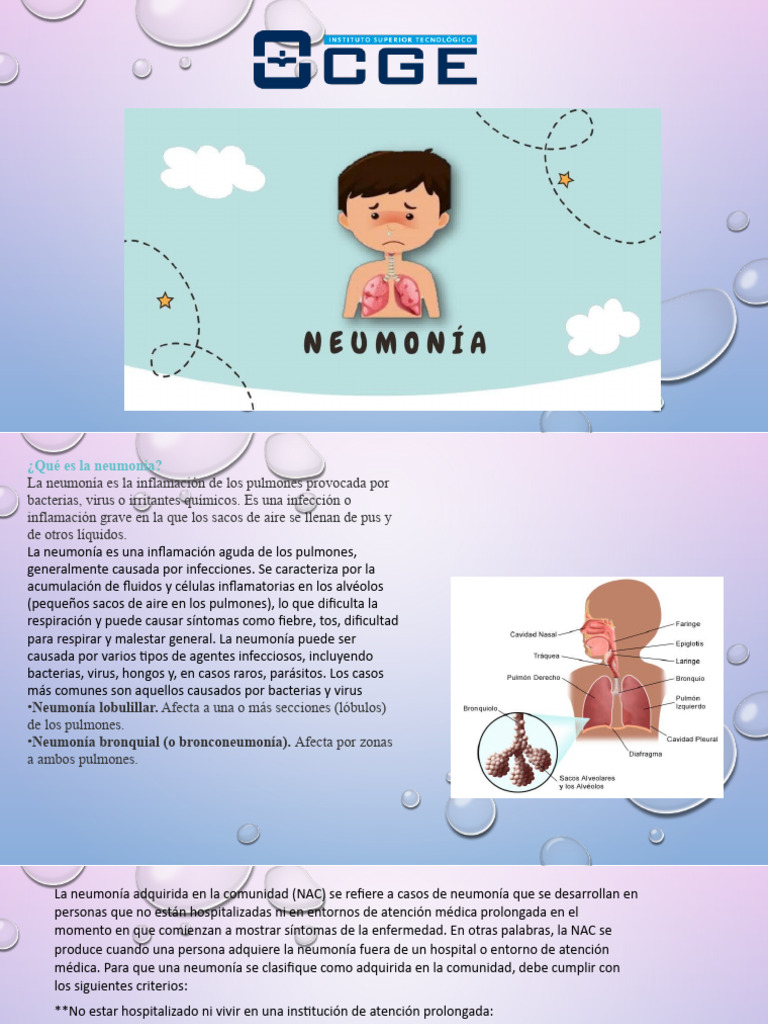Neumonia | PDF | Neumonía | Causas de la muerte