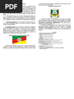 Símbolos e Cores do Rio Grande do Sul | PDF | Bandeira | América do Sul