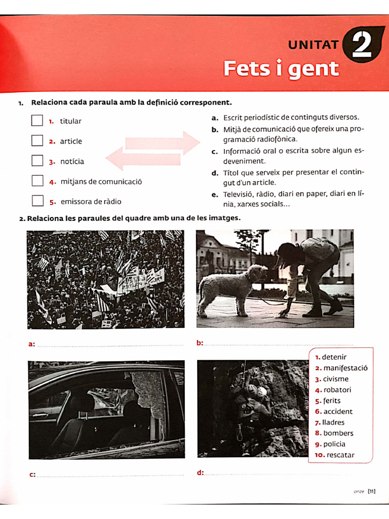 A Punt 2 Llibre D Exercicis U2 | PDF