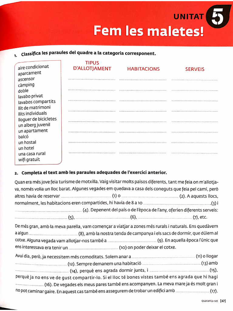 A Punt 2 Llibre D Exercicis U5 | PDF