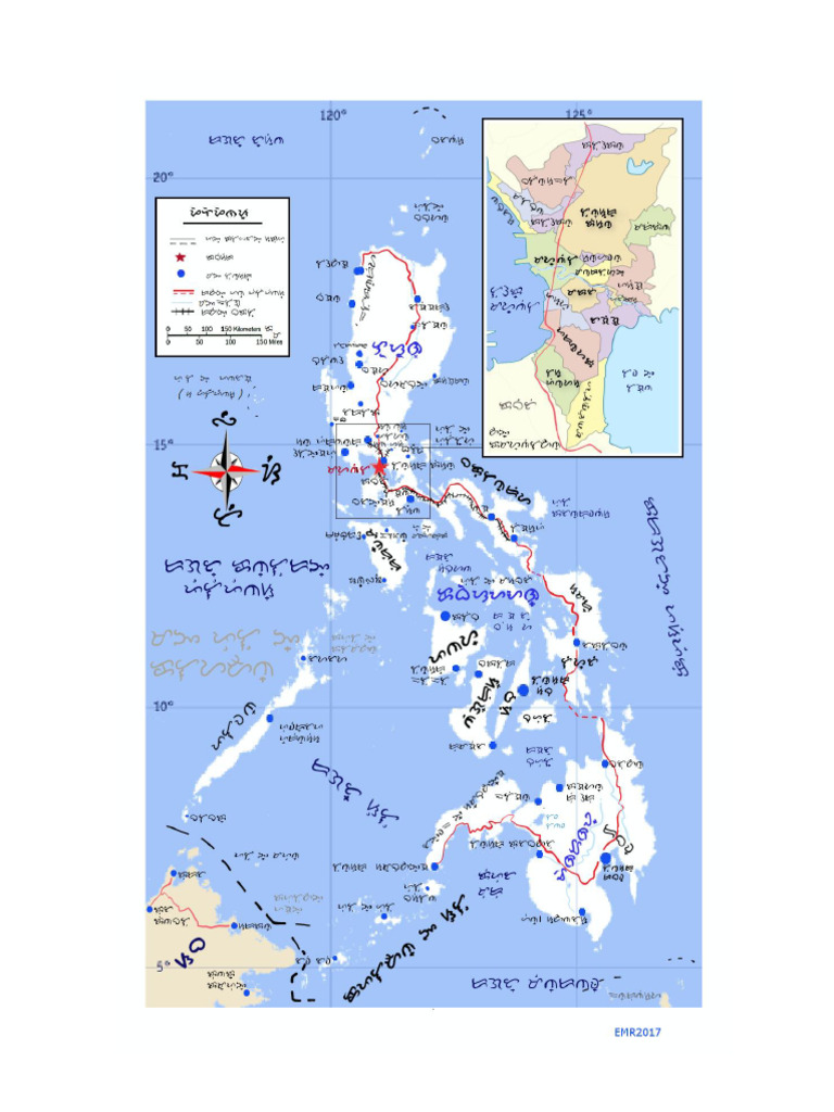 Mapa NG Pilipinas Baybayin | PDF