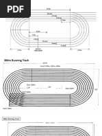 300m Running Track Specifications | PDF
